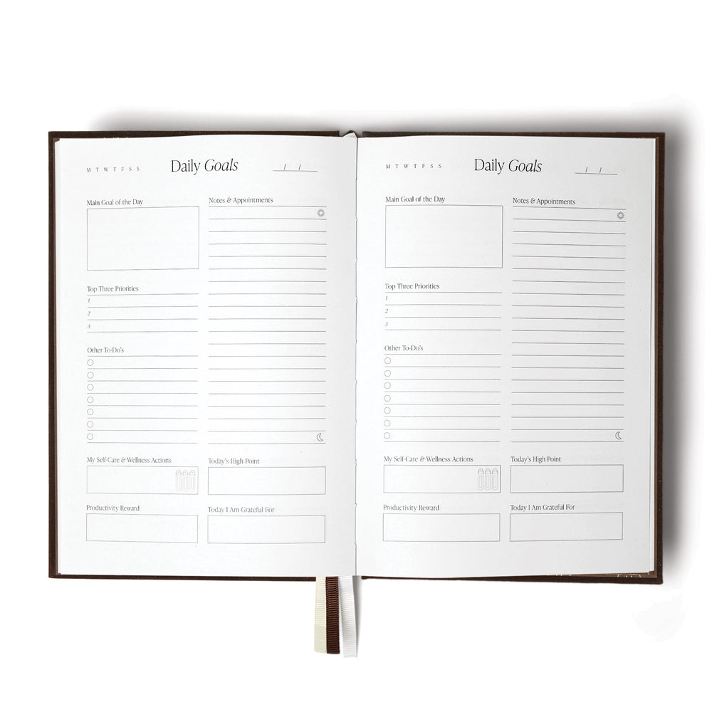 The Head Plan Journal | Undated Wellness & Goal-Setting Journal