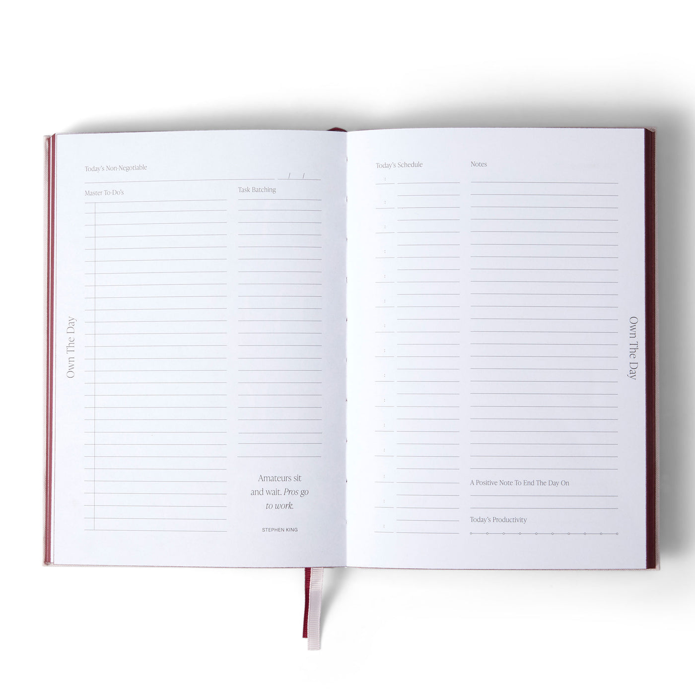 Own The Day | The 12-Week Planner for Mindful Productivity